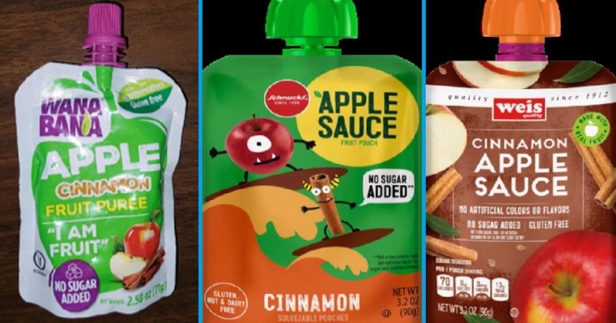 Applesauce pouch lead contamination may have been intentional, FDA says ...