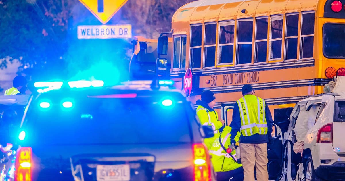 2 adults, 2 students taken to hospital after wreck involving school bus ...