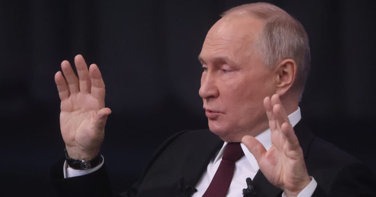 Putin, in four-hour press conference, gives rare details on war in ...