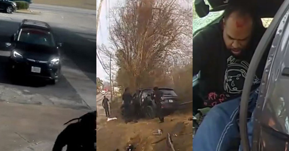 Dramatic Atlanta police chase ends in high-speed crash, 3 children ...