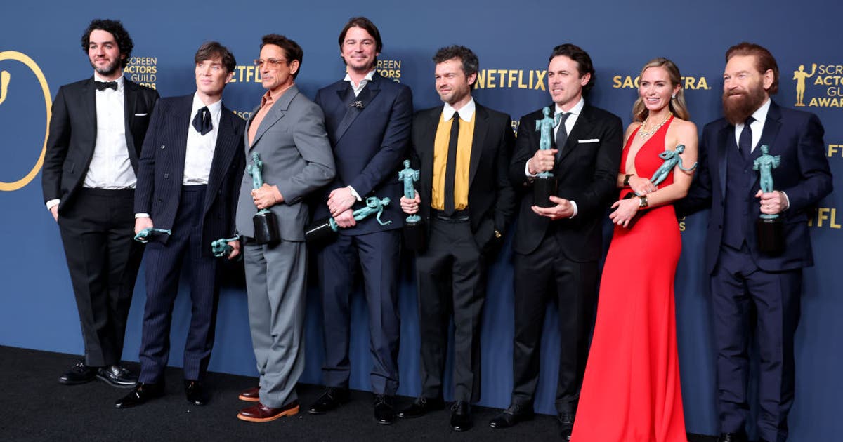 SAG Awards 2024: 'Oppenheimer' dominates with multiple wins as Oscars ...