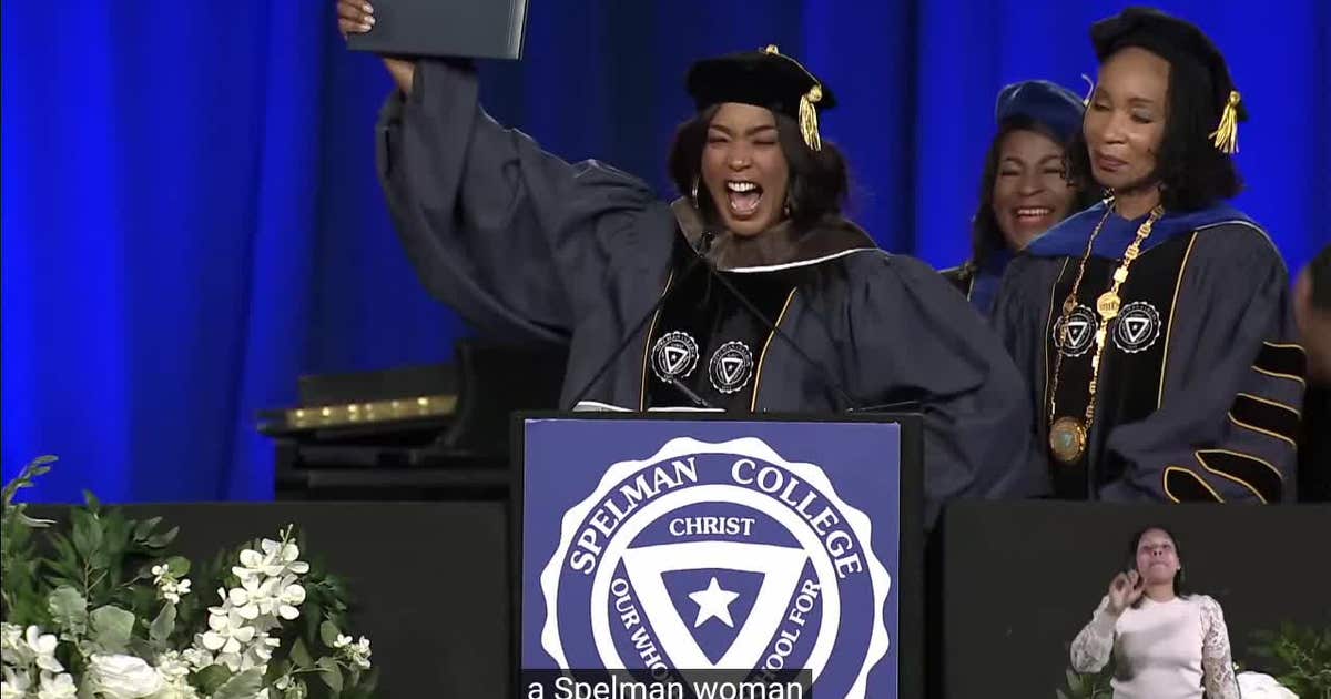 Angela Bassett gives Spelman 2024 Commencement Address: 'Embody the ...