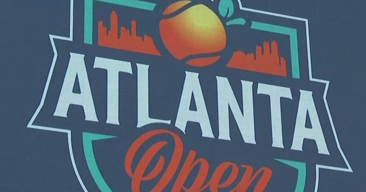 Sneak peek at new court for upcoming Atlanta Open | FOX 5 Atlanta