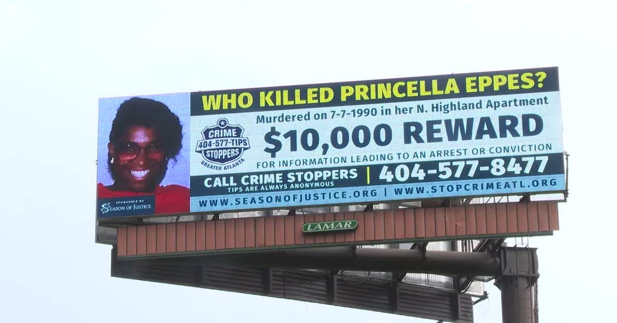 New billboard, $10K reward reenergizes Princella Eppes murder cold case ...
