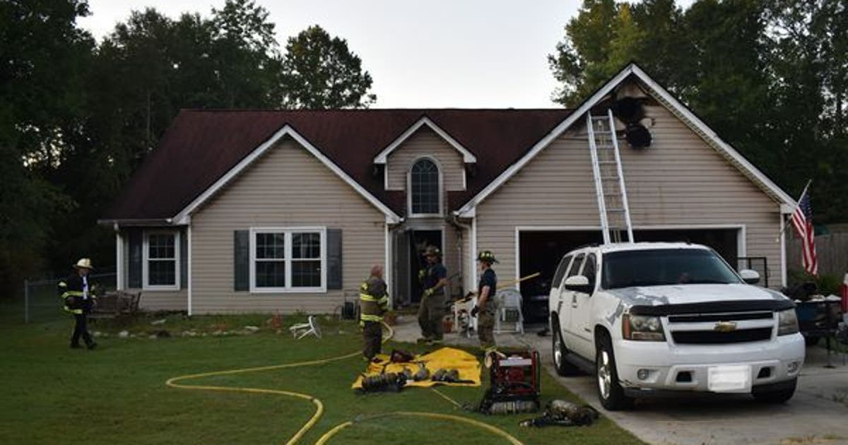 Firefighters respond to house fire on Evergreen Drive in Barrow County ...