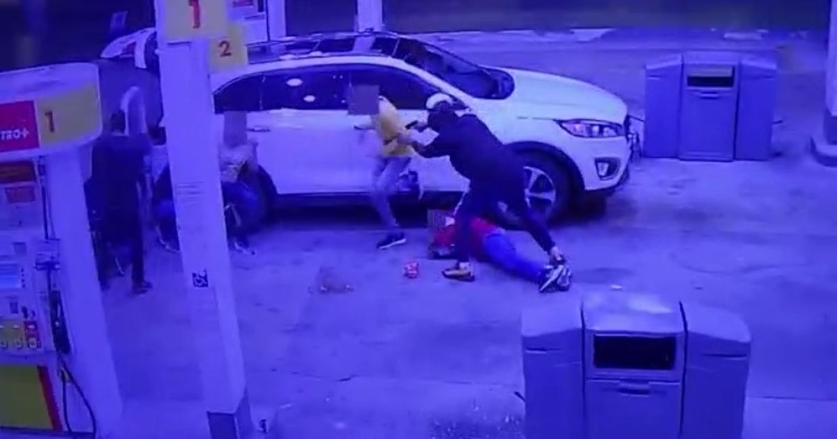 Violent armed robbery caught on camera, suspect on the run | FOX 5 Atlanta