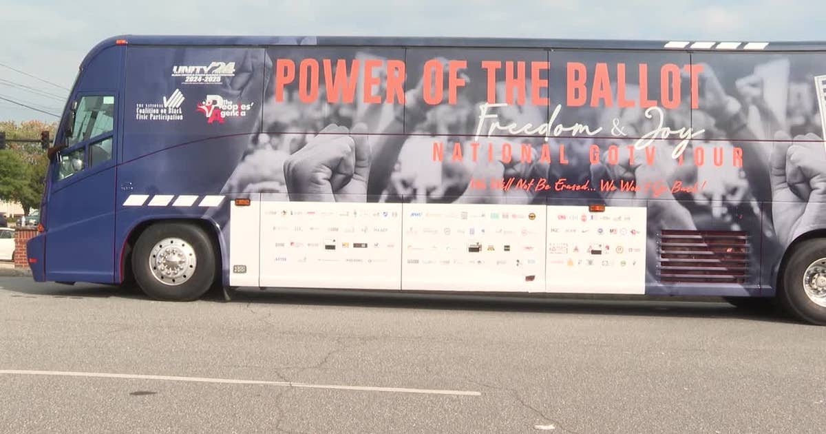 Power of the Ballot Bus Tour mobilizes Black voters in Georgia | FOX 5 ...