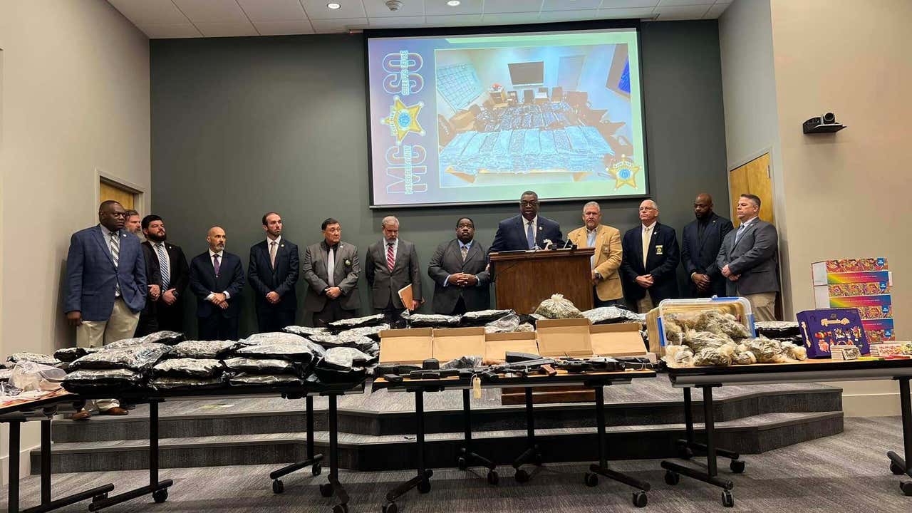4 arrested, $2.2M in drugs, guns, and cash seized in Georgia drug bust ...