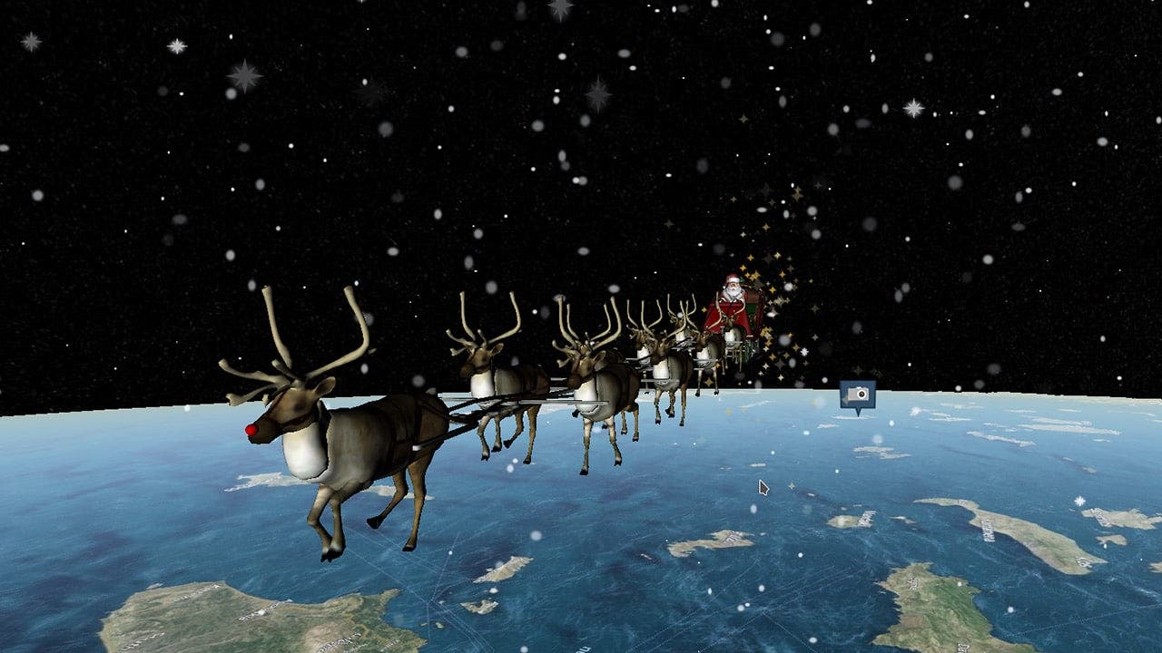 LIVE SANTA TRACKER: Track Santa Claus as he delivers gifts around the ...