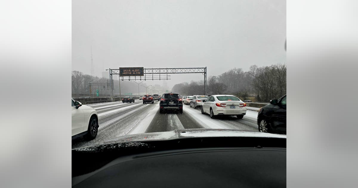 Tuesday's winter storm results in record snowfall in Atlanta ...