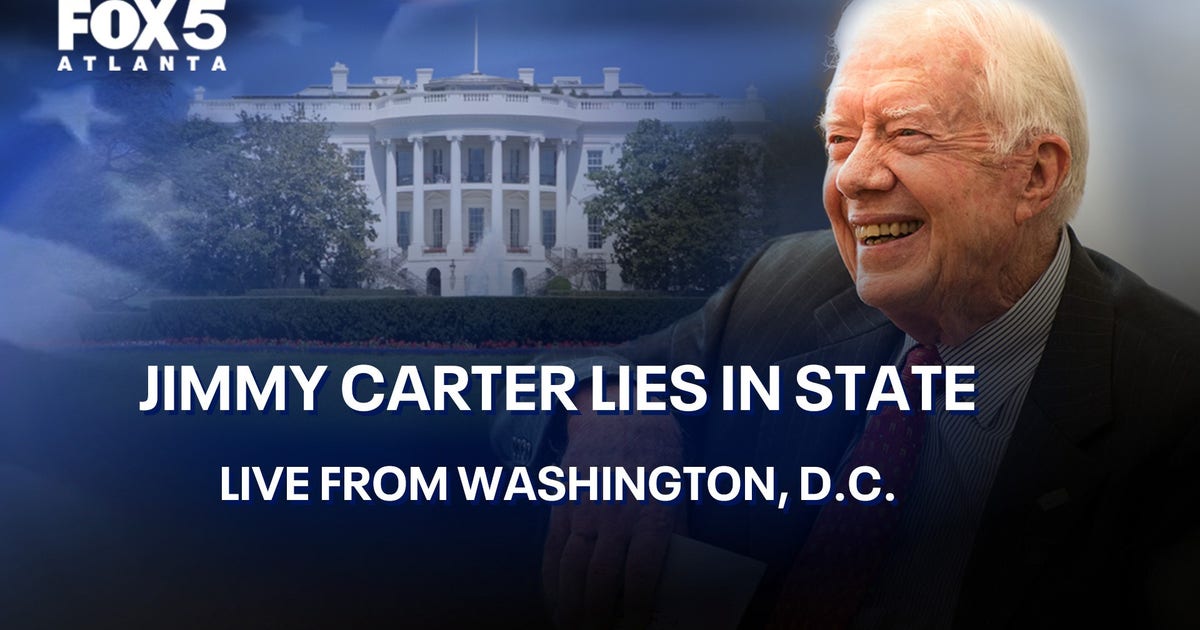 Watch: Former President Jimmy Carter lies in state at US Capitol | FOX ...