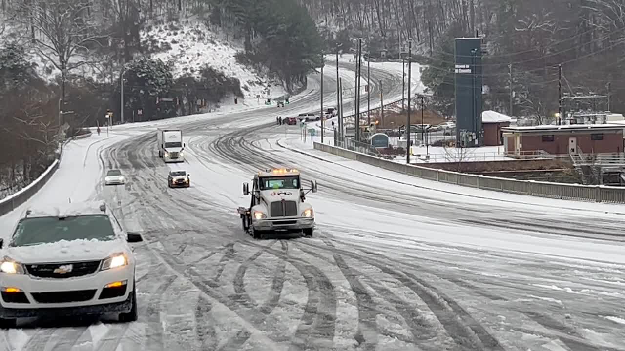 Georgia snow, ice, freezing temperatures: GDOT treats roads before ...