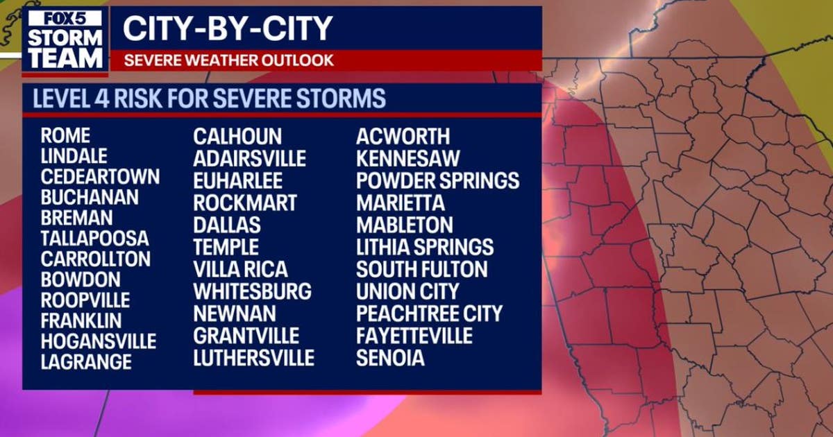 does atlanta get tornadoes