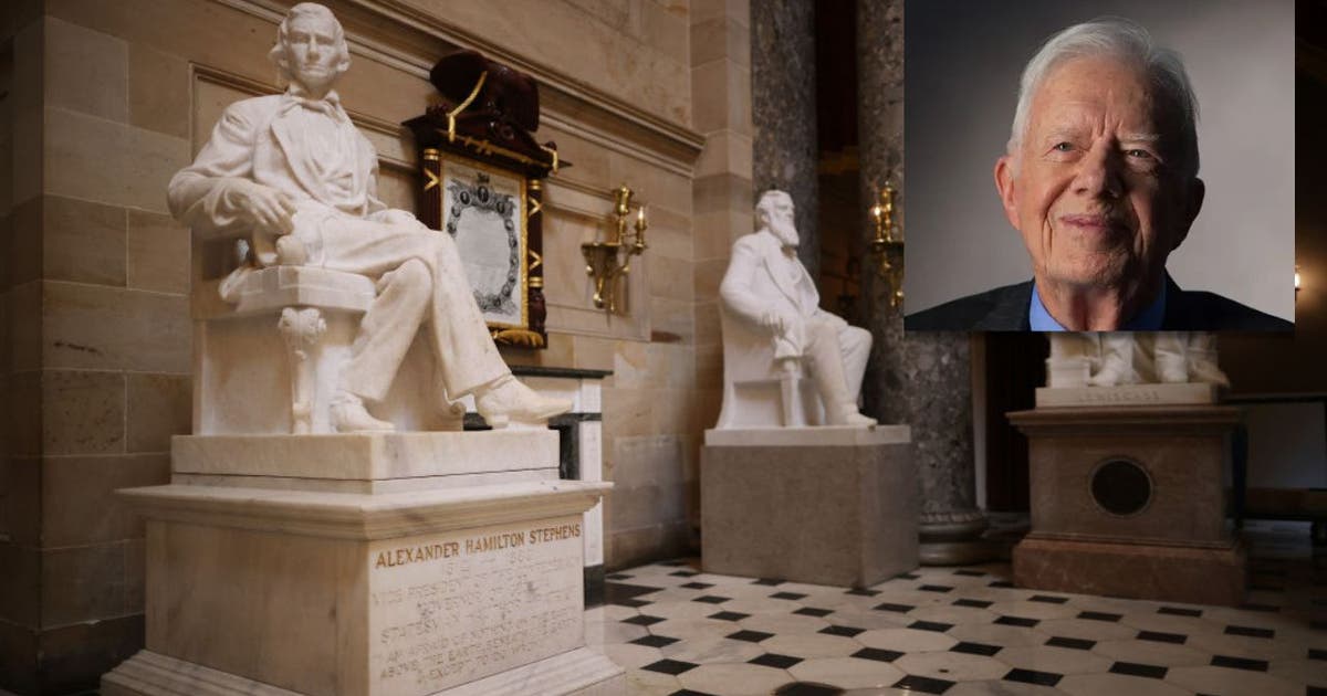 Jimmy Carter statue proposed as alternate to Confederate leader at U.S ...
