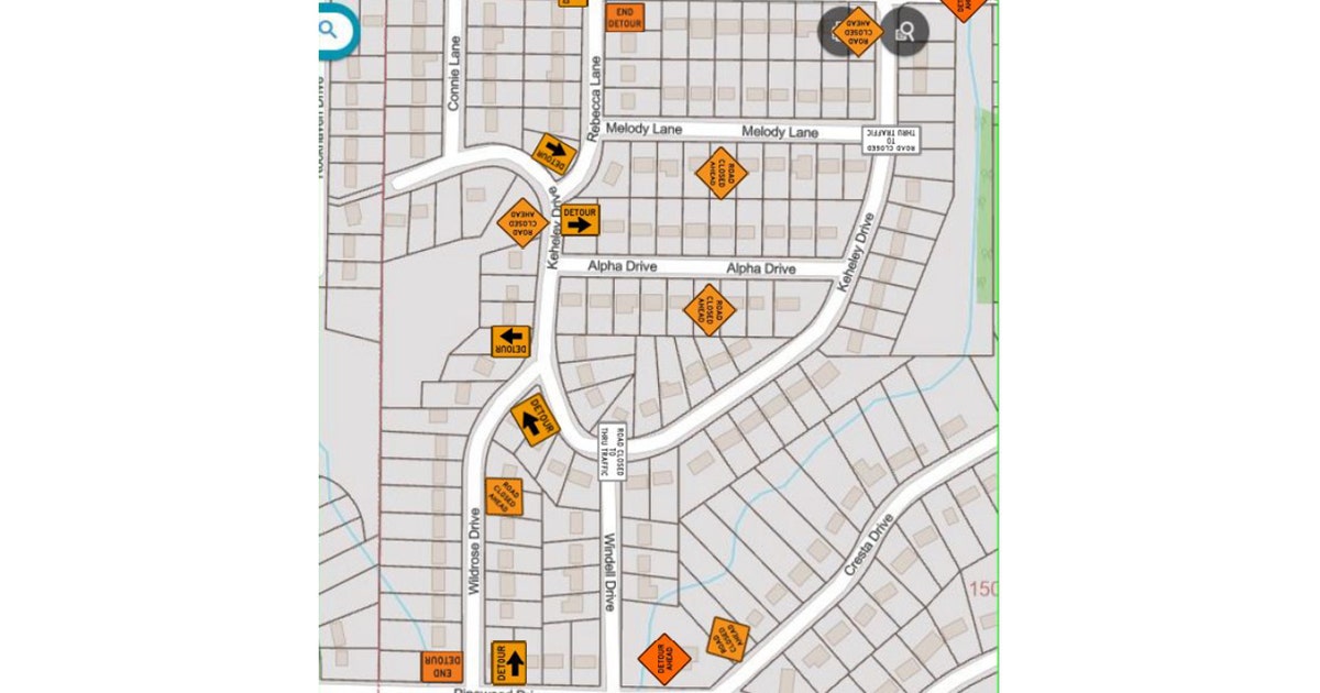Detours ahead: Keheley Drive sewer work to impact DeKalb County traffic ...