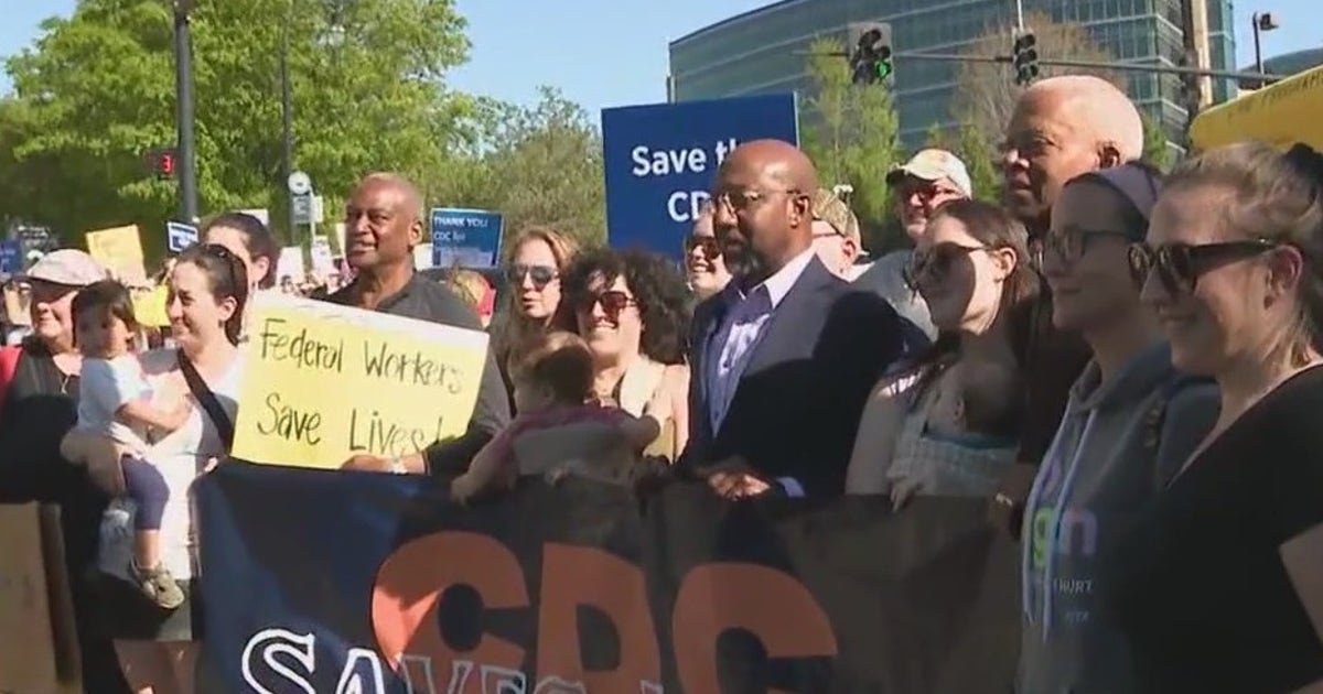 Sen. Warnock, Rep. Johnson attend CDC rally in Atlanta on Tuesday | FOX ...