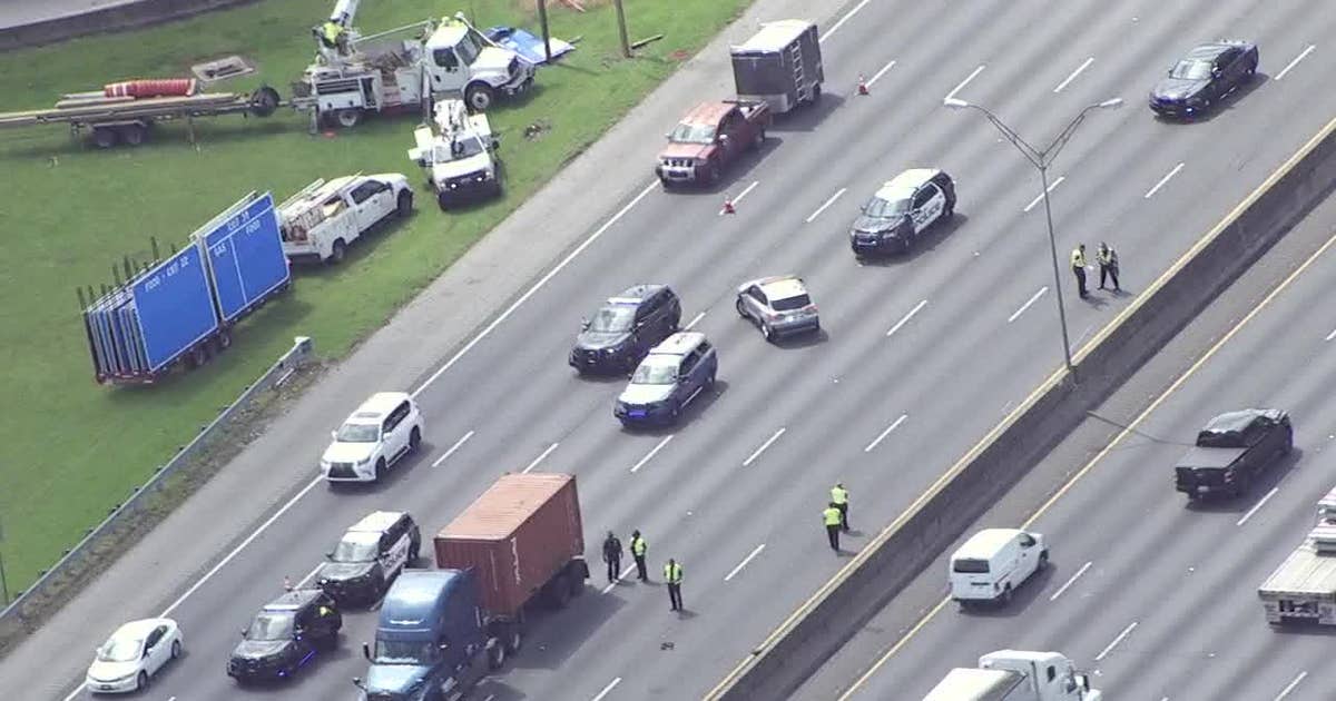 Deadly crash temporarily closes I-75NB in Cobb County | FOX 5 Atlanta