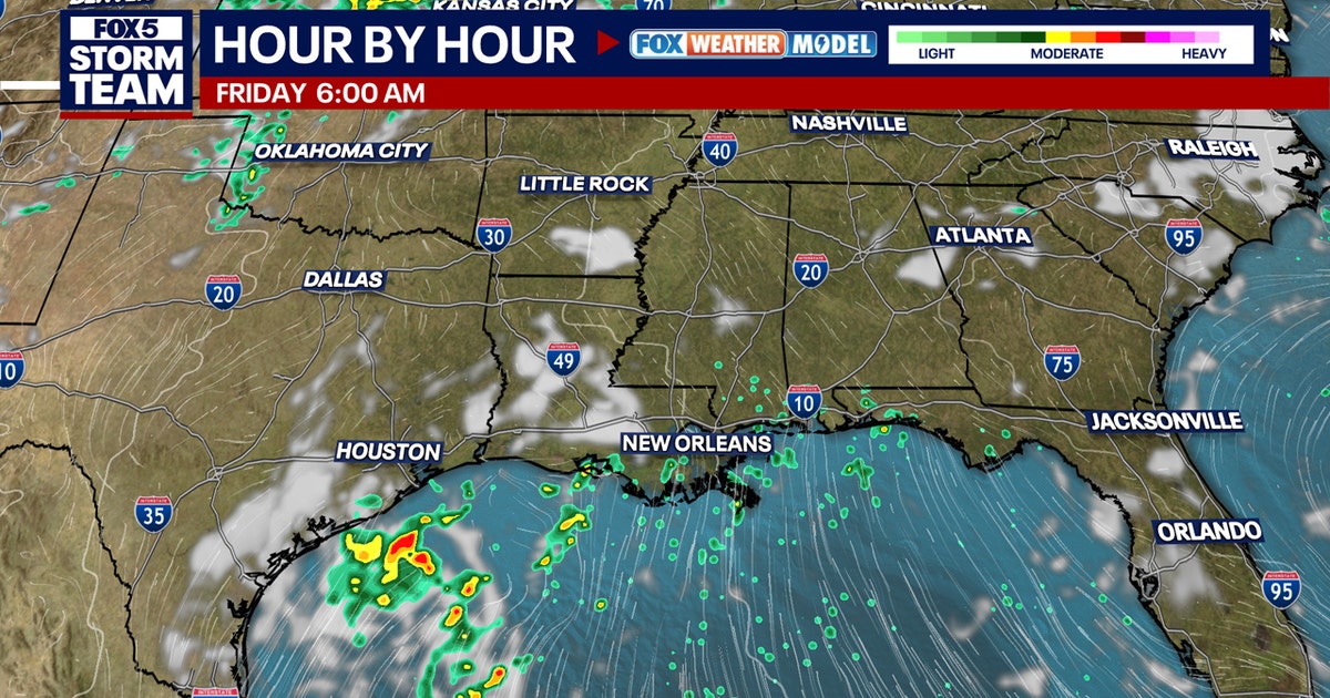 National Hurricane Center watching disturbance in Gulf | FOX 5 Atlanta