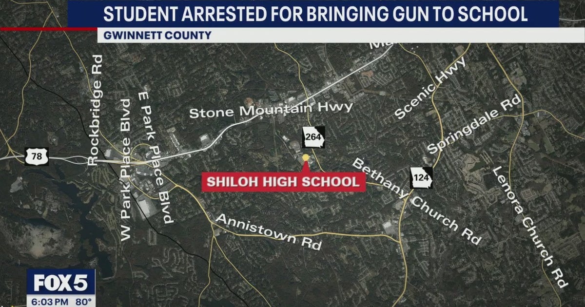 Shiloh HS student with gun arrested, Gwinnett Schools say | FOX 5 Atlanta