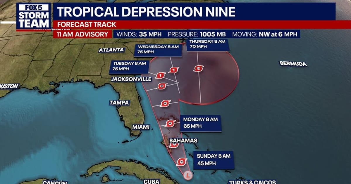 Future Hurricane Imelda forms; Georgia could see impacts | FOX 5 Atlanta
