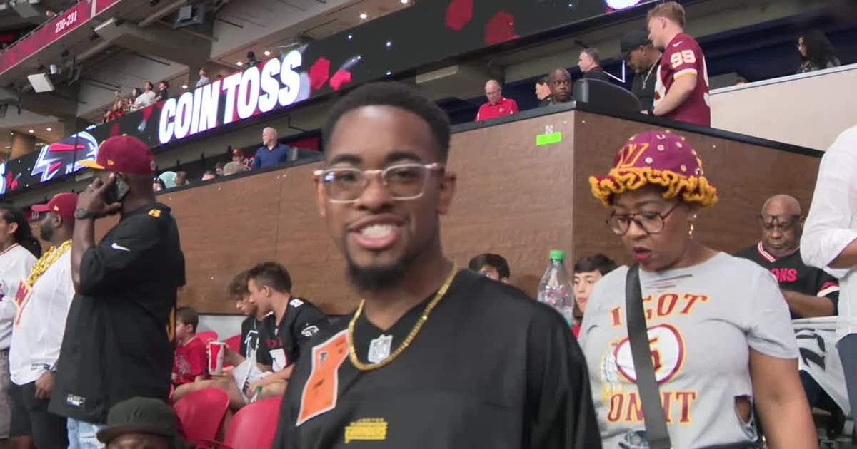 Son of ‘The Wire’ actor Tray Chaney surprised with Falcons-Commanders ...