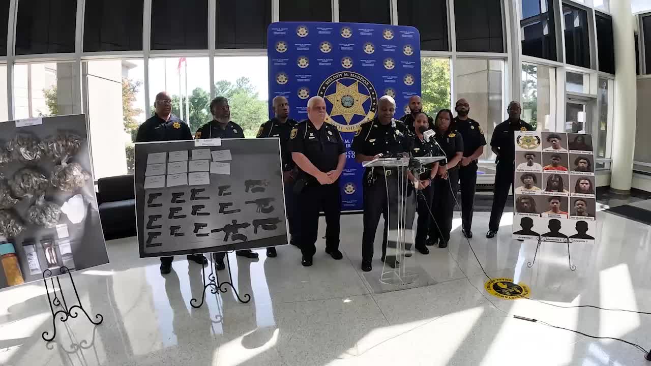 DeKalb County Sheriff addresses violent crime arrests | FOX 5 Atlanta