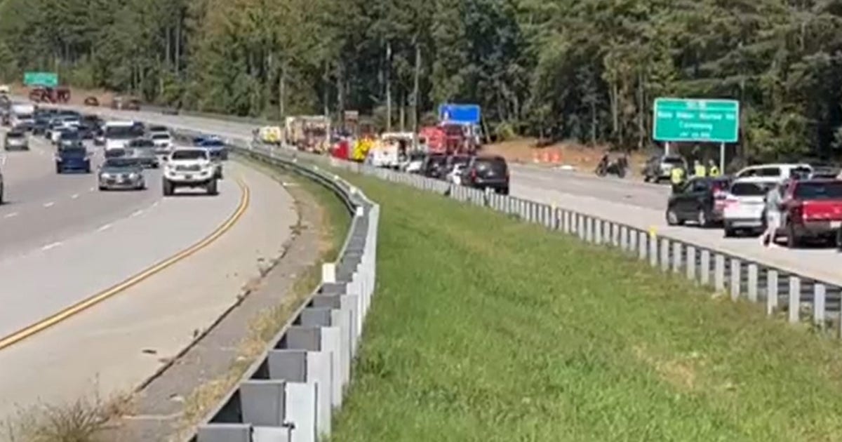 Crash on Georgia 400 in Forsyth County seriously injures 2 people | FOX ...