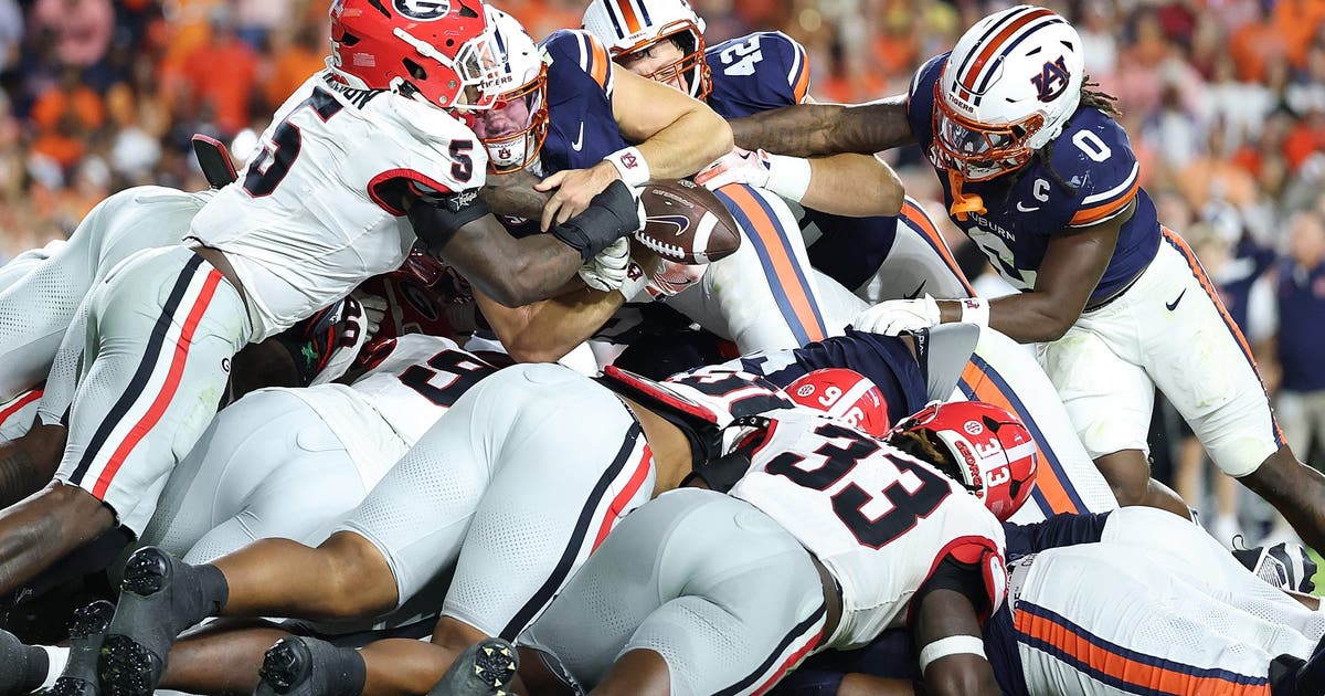 Georgia rallies past Auburn for ninth straight win in rivalry | FOX 5 ...