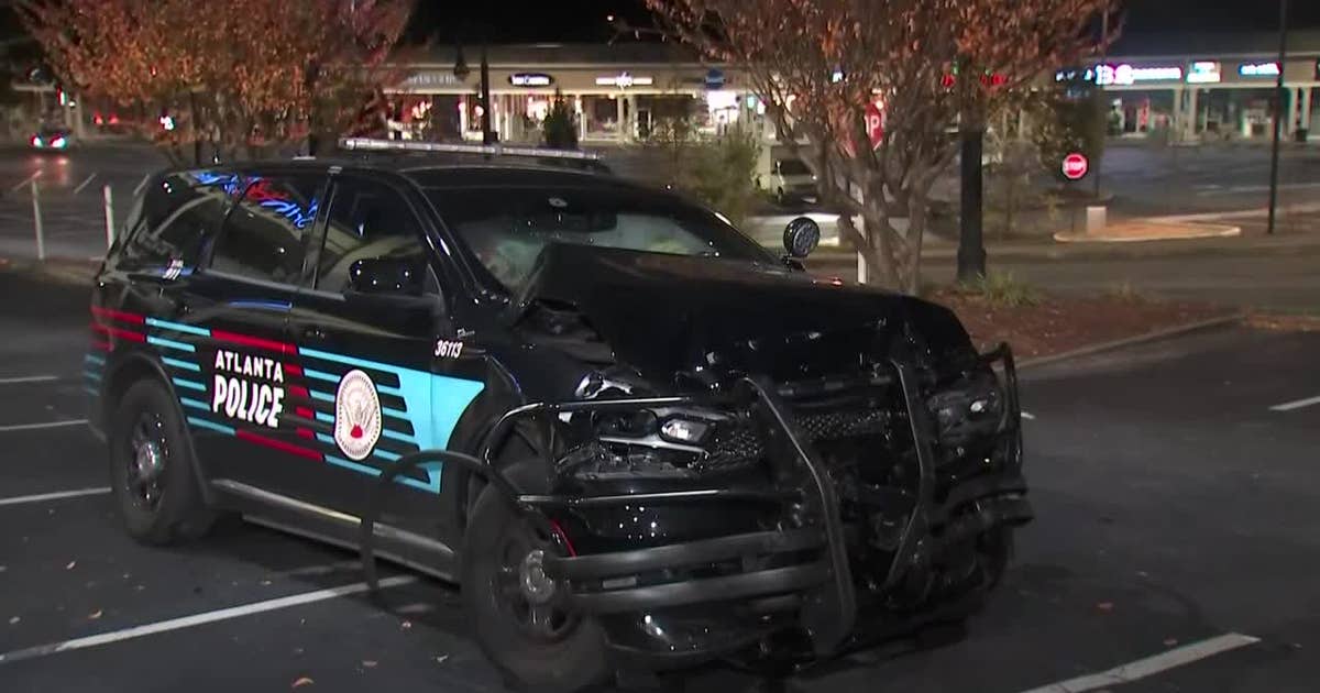 Suspected drunk driver hits Atlanta police car | FOX 5 Atlanta