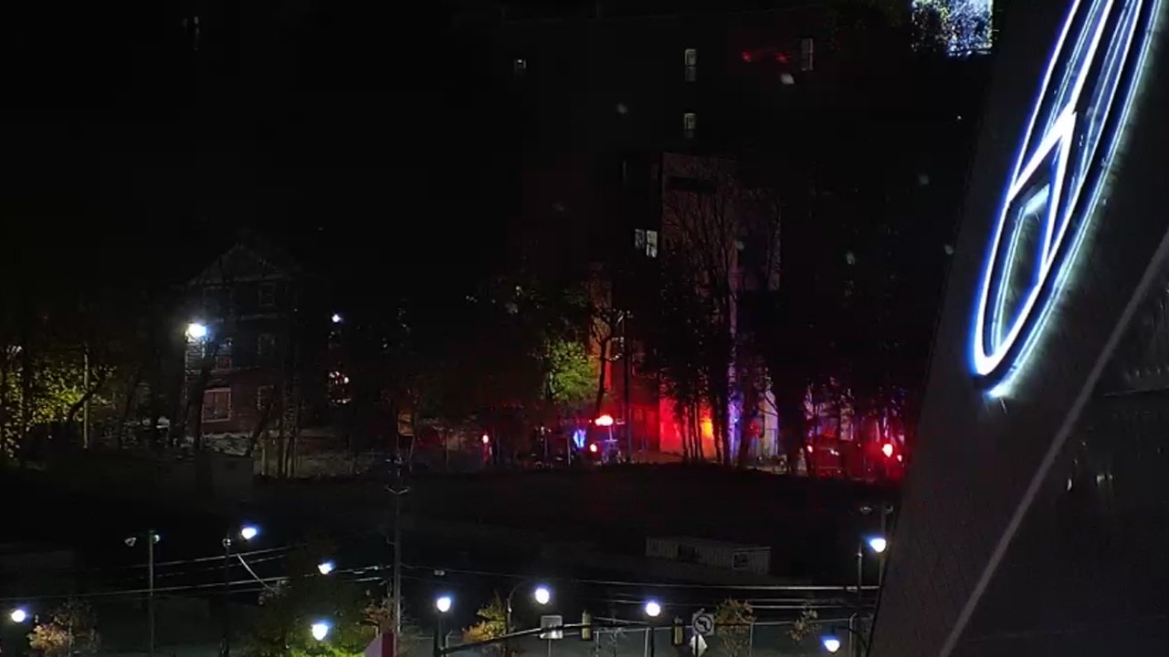 Loud boom near Mercedes-Benz Stadium triggers heavy fire response | FOX ...