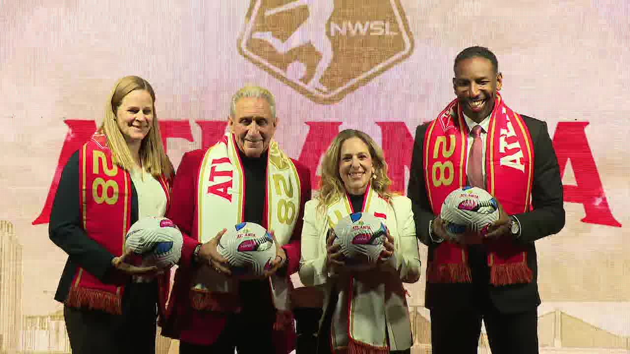 Atlanta awarded NWSL expansion team to begin play in 2028 | FOX 5 Atlanta