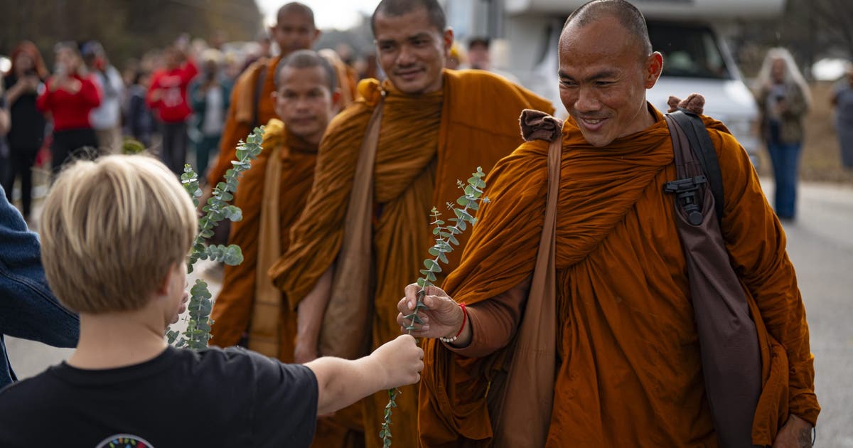 Walk for Peace monks arriving in Washington DC today | FOX 5 Atlanta