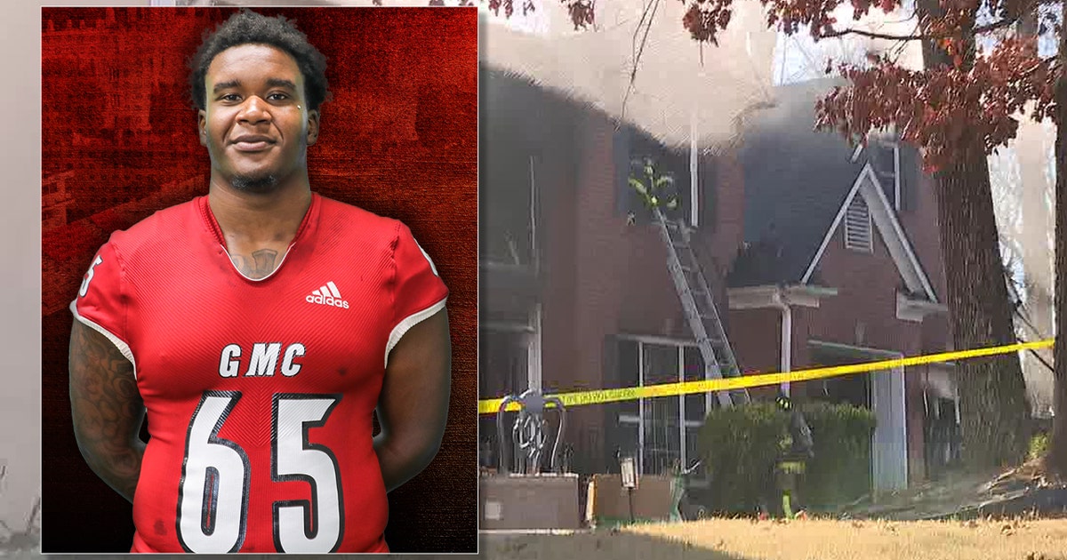 21-year-old college football player killed in Stone Mountain house fire ...