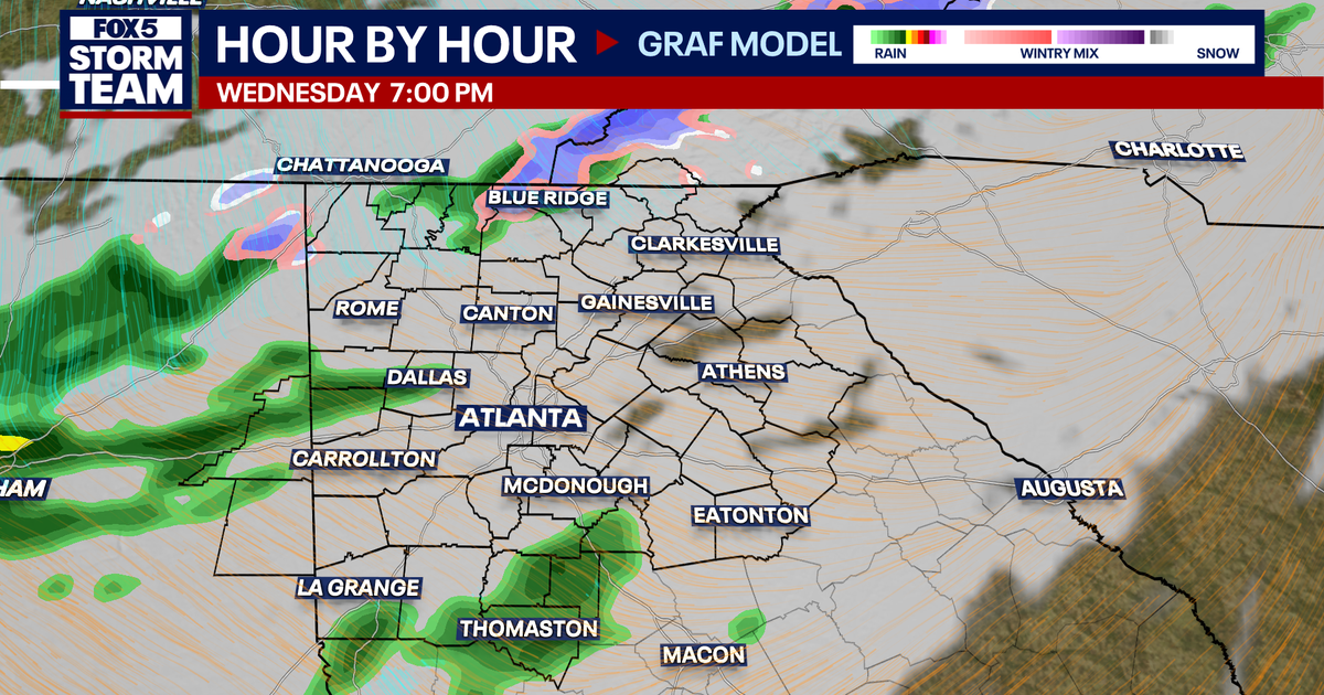 Snow in Georgia: Flurries in far North Georgia, frigid temperatures ...