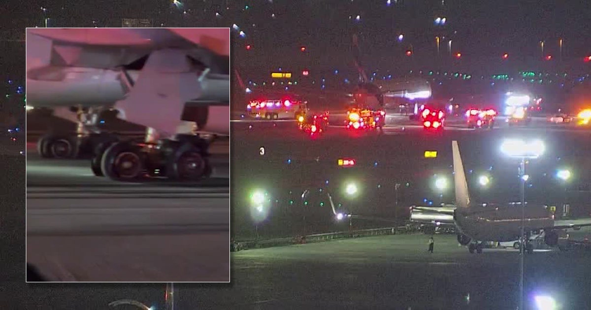 Emergency crews swarm plane after dramatic landing at Atlanta’s airport ...