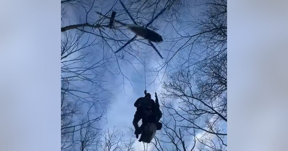 Hiker airlifted after 8-hour rescue on Appalachian Trail | FOX 5 Atlanta