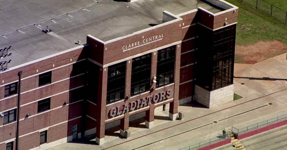 Clarke Central High School evacuated after reported propane leak | FOX ...