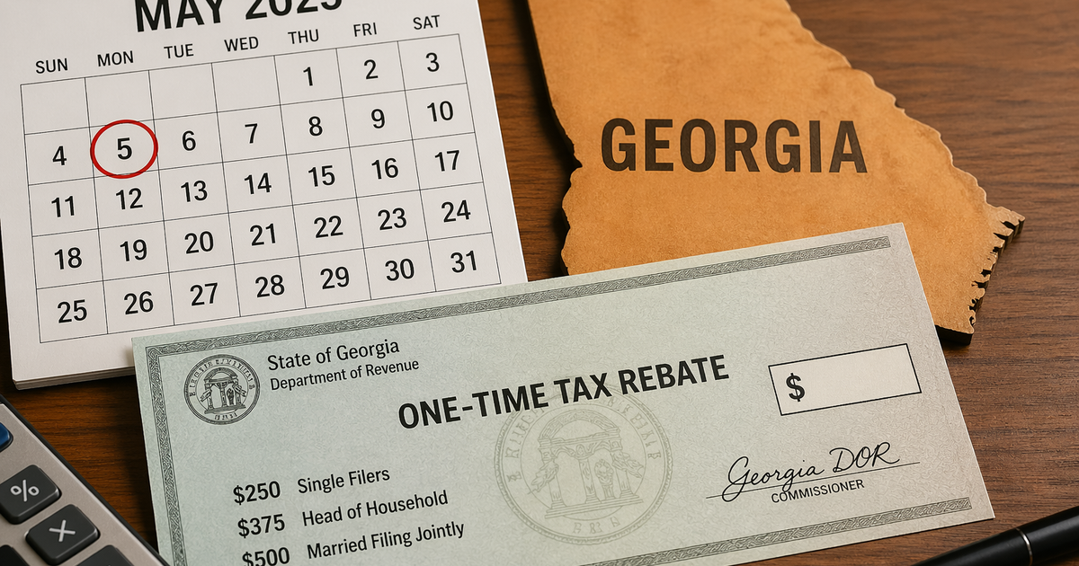 When will Georgia tax rebate checks arrive? | FOX 5 Atlanta