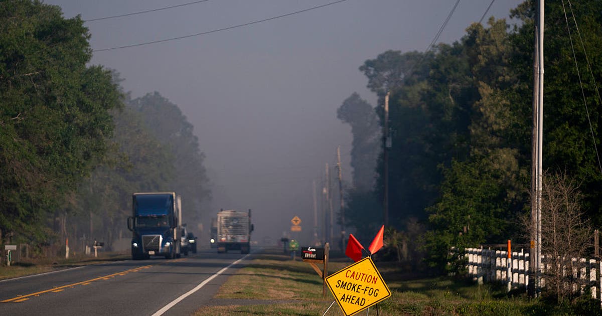 Fires continue to burn out of control Thursday morning in South Georgia ...