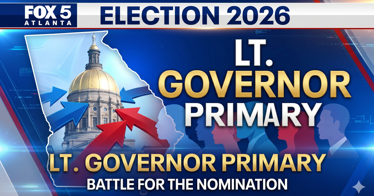 Live results Georgia Primary 2026 Lt. Governor | FOX 5 Atlanta