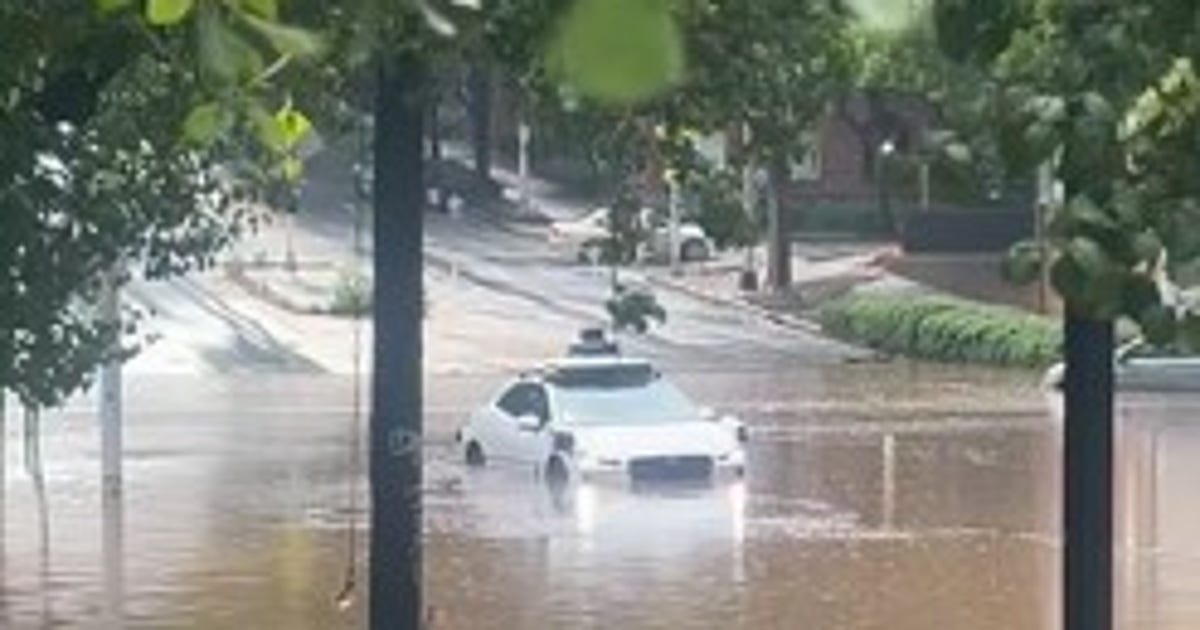 Waymo suspends Atlanta service after sudden downpour traps driverless ...
