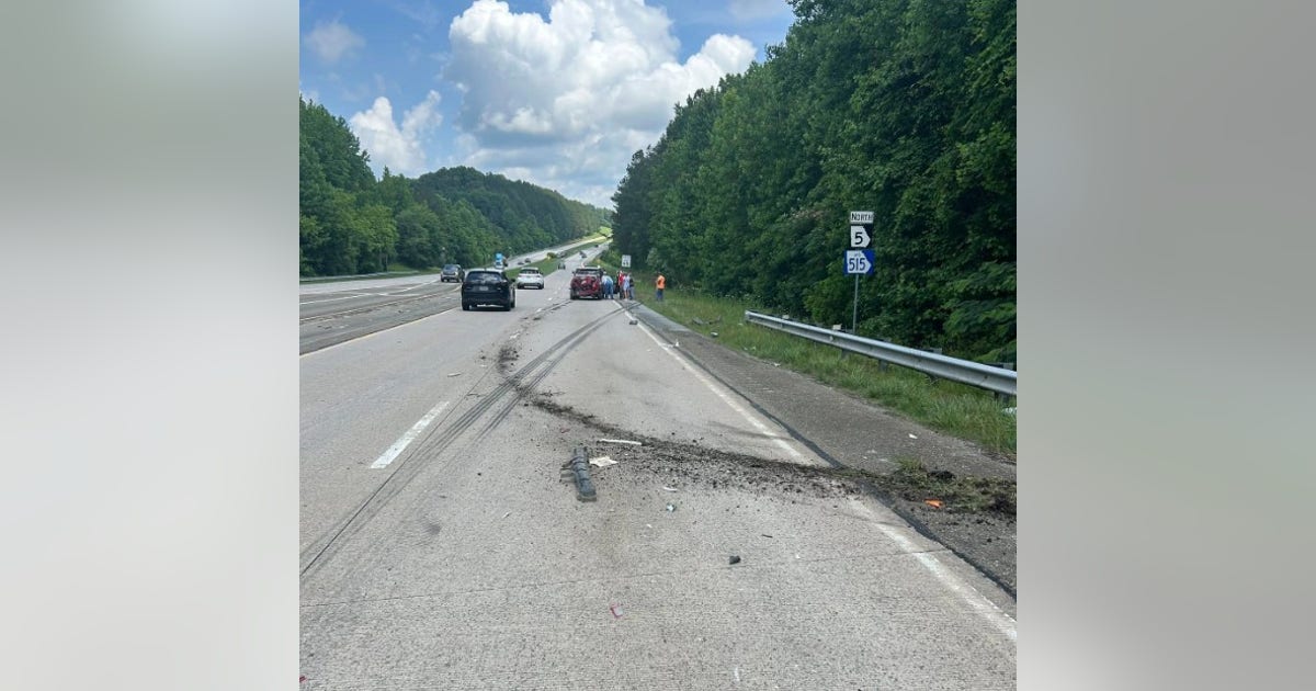 Crash temporarily shuts down Highway 515 in Pickens County | FOX 5 Atlanta