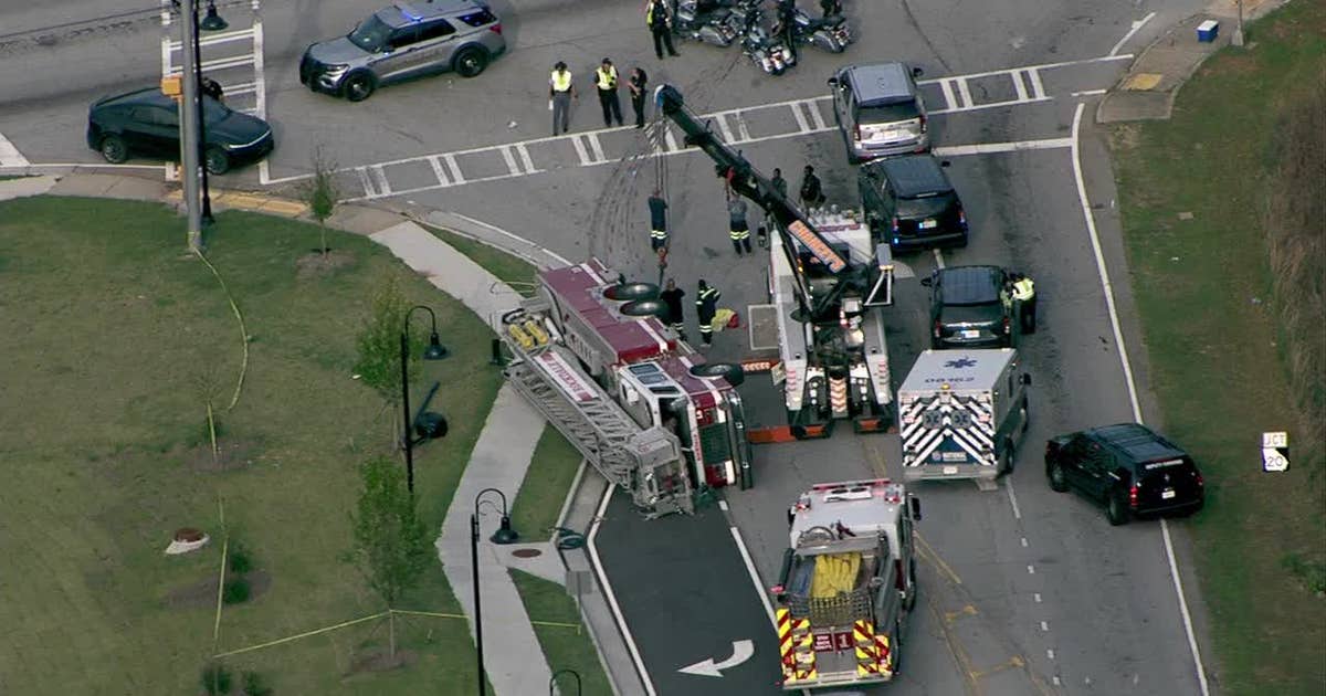 Rockdale County firefighter dies after fire truck overturns in crash ...