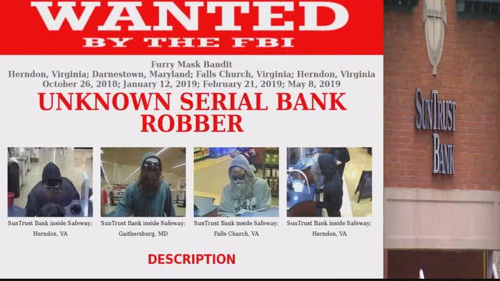 FBI searching for serial bank robber called the 'Furry Mask Bandit ...