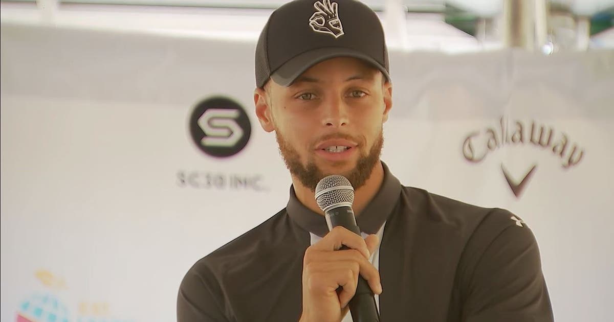 NBA champion Stephen Curry helps launch golf program at Howard ...