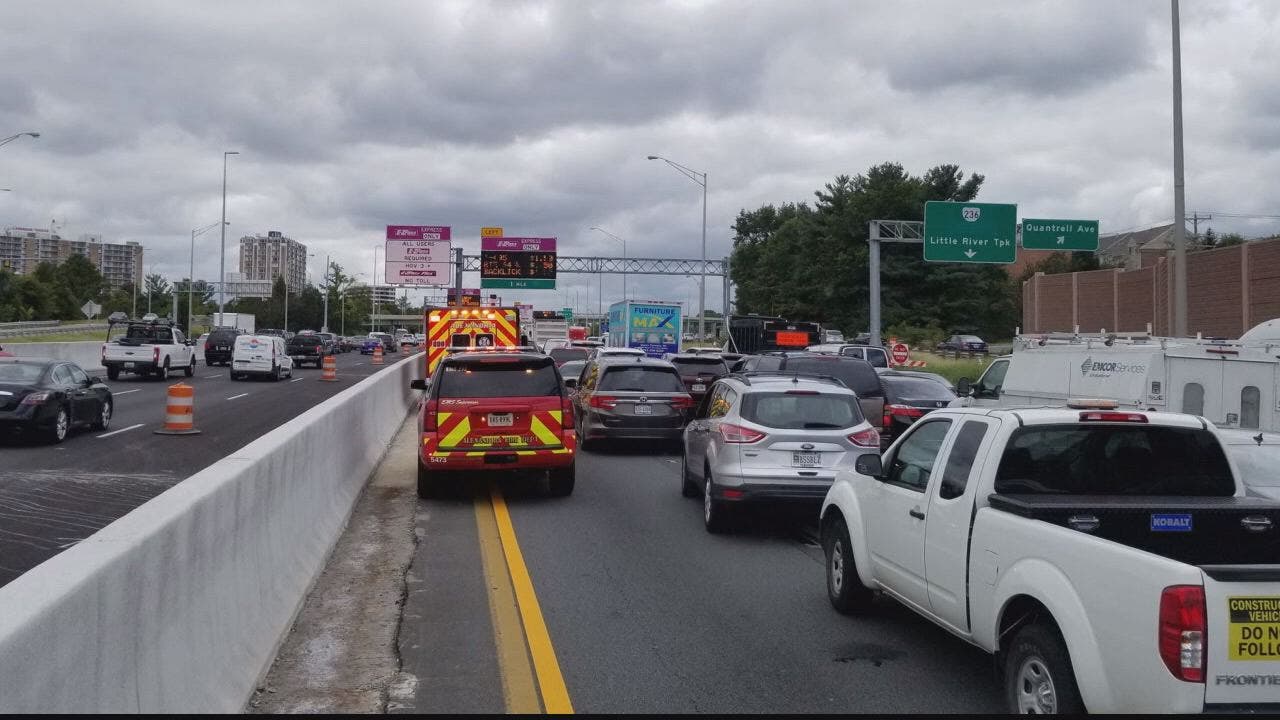 Traffic prevents emergency crews from responding to crash on I-395 in ... Traffic prevents emergency crews from responding to crash on I-395 in ...