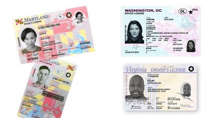 DC, Virginia, Maryland residents will need ‘REAL ID’ to board planes by ...
