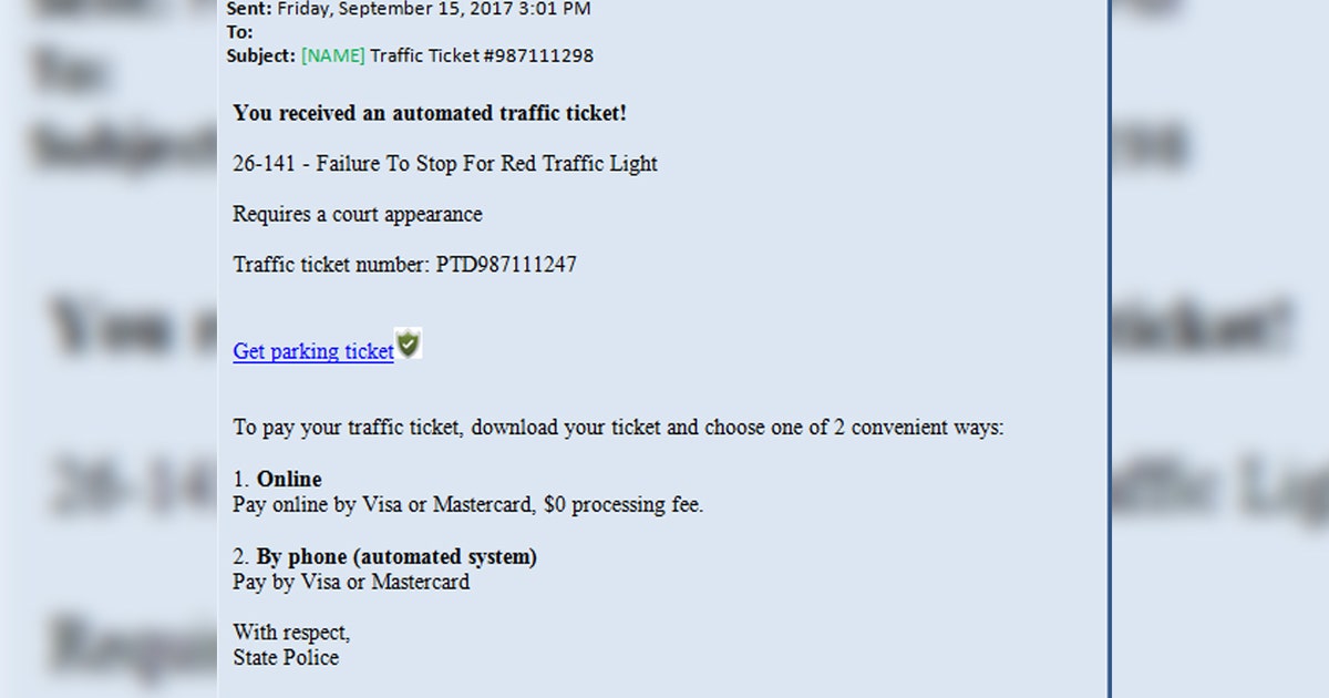 Fake traffic ticket scam targeting Virginia drivers | FOX 5 DC