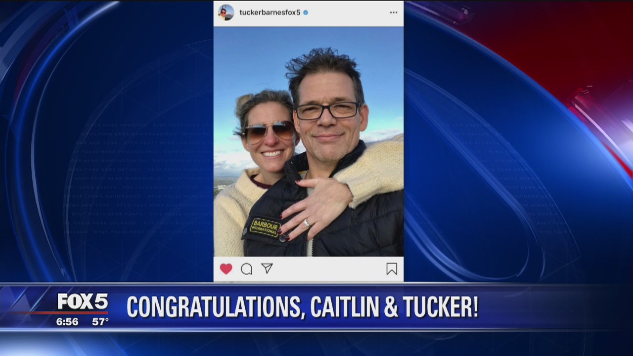 FOX 5's Tucker Barnes and Caitlin Roth are engaged!