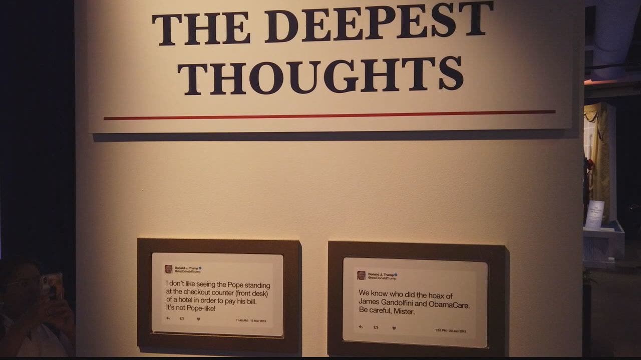 Trump Twitter library opens in Northwest DC | FOX 5 DC